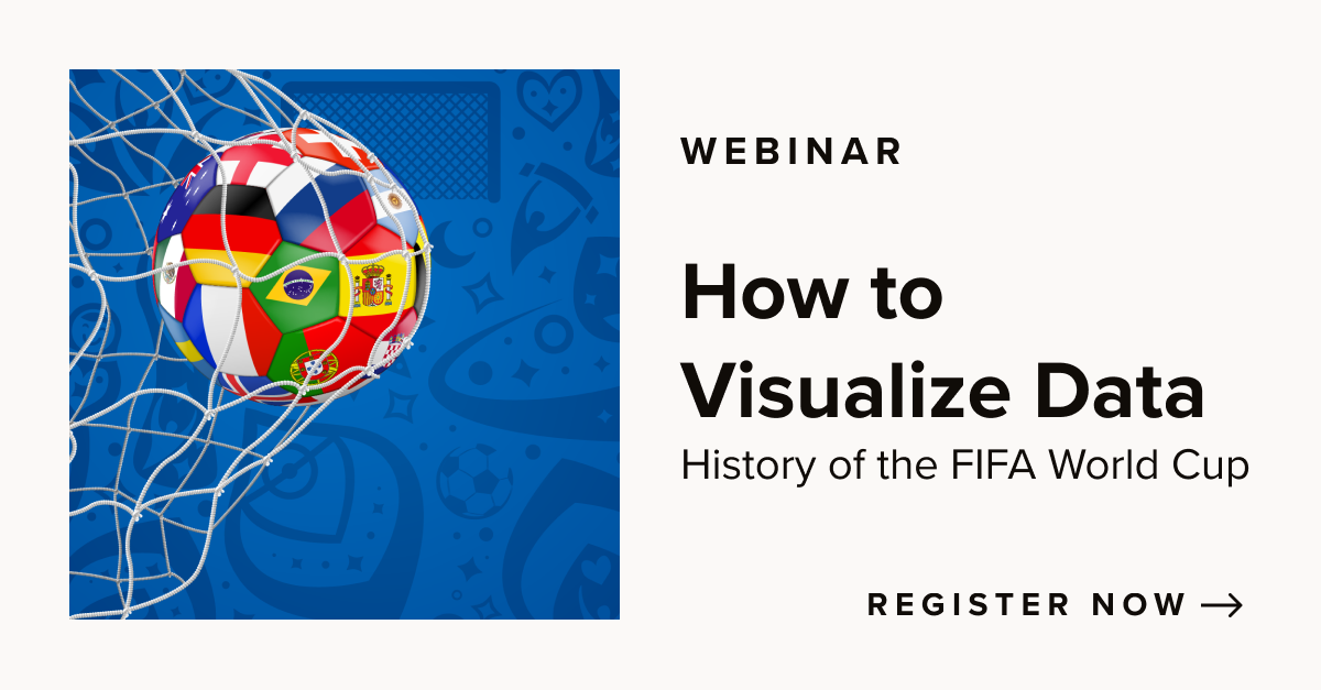 How to Visualize Data: The History of the FIFA World Cup - Webinar